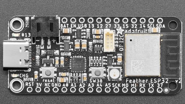 Adafruit's ESP32 Feather V2 Has an ESP32-Pico with 8MB Flash, 2MB PSRAM, a NeoPixel, and USB-C ...