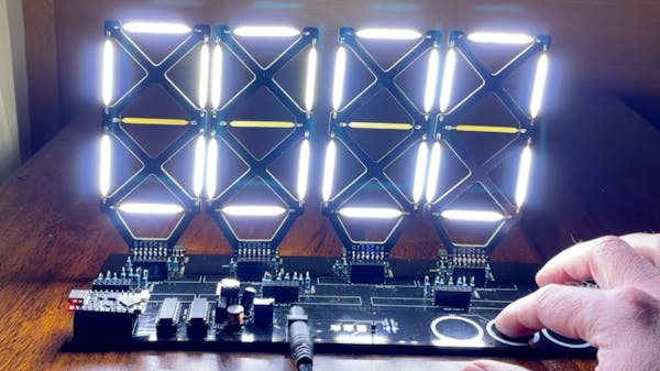 LED Filament Clock - Hackster.io