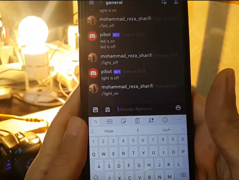 Lighting Control using Discord Bot and Raspberry Pi - Hackster.io