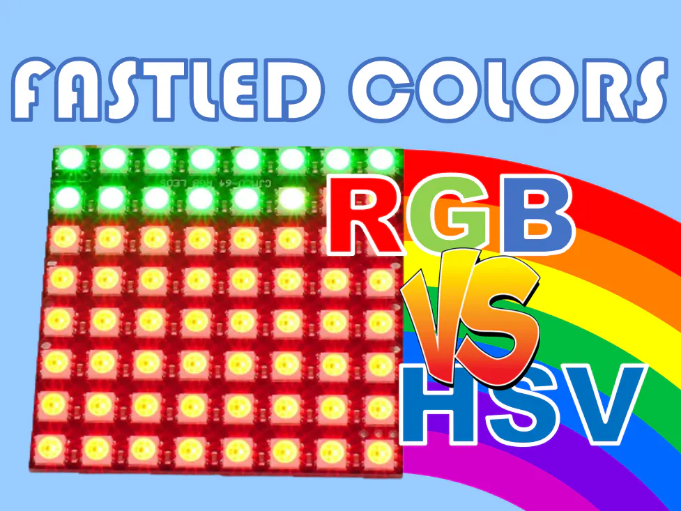 How to select colors for Arduino led projects. RGB vs HSV - Hackster.io