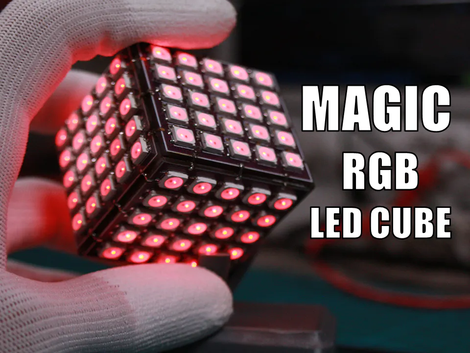 Glowing RGB LED Magic Cube (WS2812) - Hackster.io