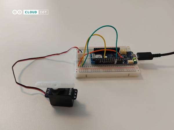 Control Servo Motor from the IoT Cloud - Arduino Project Hub