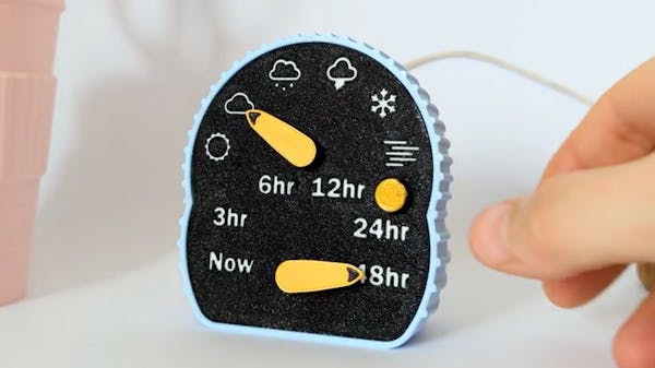 Mechanical Weather Display - Hackster.io