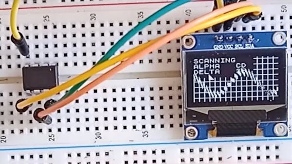 Amazing SSD1306 Graphics with an ATtiny85 - Hackster.io