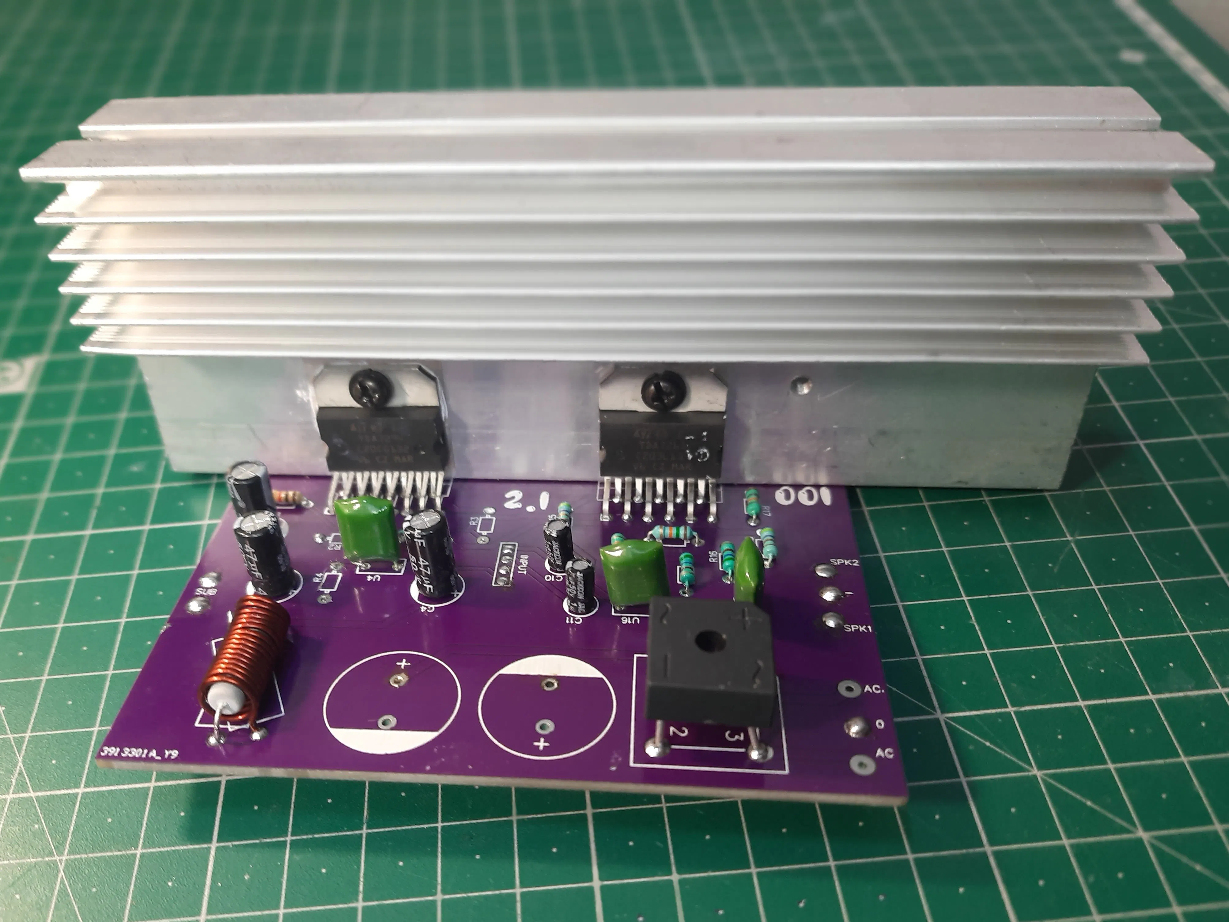 HI-FI 200Watt 2.1 channel Audio Amplifier for Home - Hackster.io