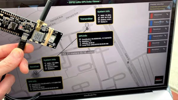Eric N.'s ESP32 LoRa Trackers Offer a Browser-Based Mapping Interface Compatible with Raspberry ...