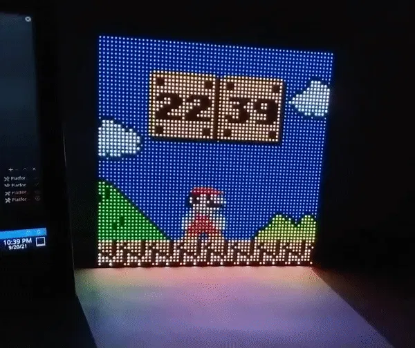 Mario Bros. Clock - Hackster.io