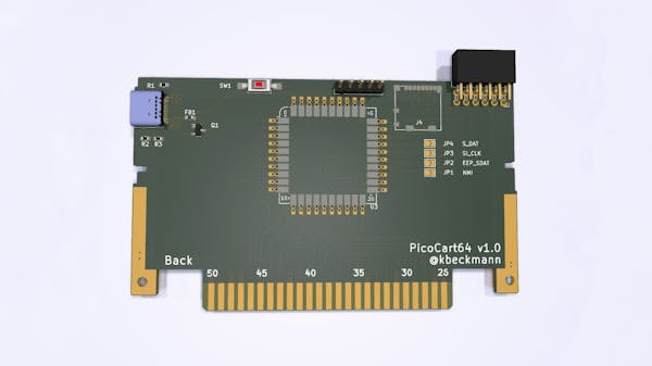 Konrad Beckmann's PicoCart64 Is a Raspberry Pi Pico or RP2040 Stamp ...