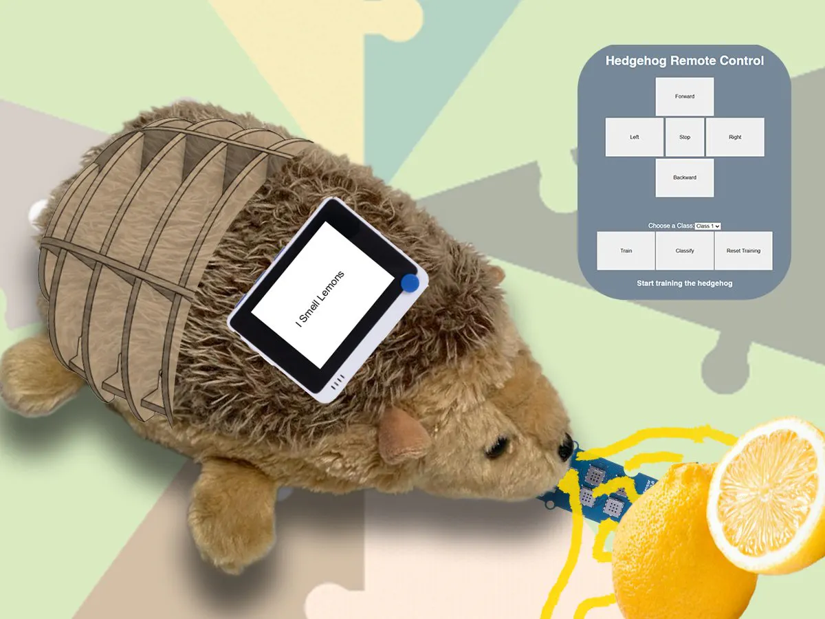 Smell Sensing Drivable Hedgehog Robot - Hackster.io