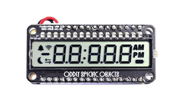 Joey Castillo Is Bringing Back the Vintage Segment LCD with a Smart New FeatherWing Board ...