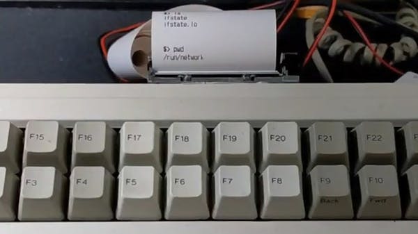 This Teletype-Inspired Thermal Printer Terminal Offers a Permanent ...