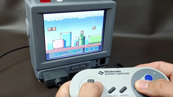 Limone's SF1 MIni Reproduces Sharp's Unusual Super Famicom/SNES TV as a ...