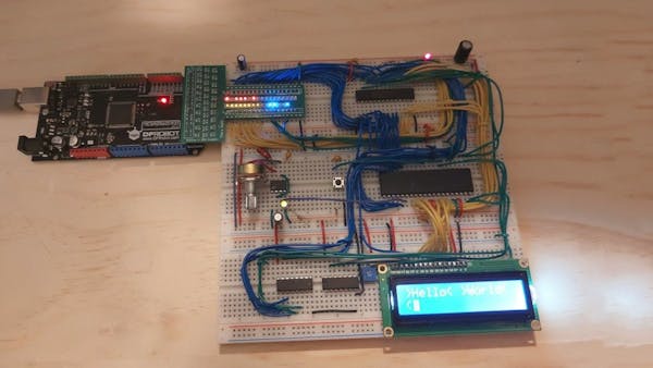 Tito Figueiredo's Breadboard Build Turns a Vintage Zilog Z80 Into a Microcontroller - Hackster.io