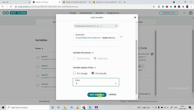 Arduino Iot Cloud Smart Home With Alexa Using Nodemcu 2022 Arduino