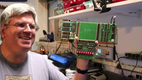 Dr. Scott M. Baker's "Clover Computer" Is a Triple-Board Machine Built ...