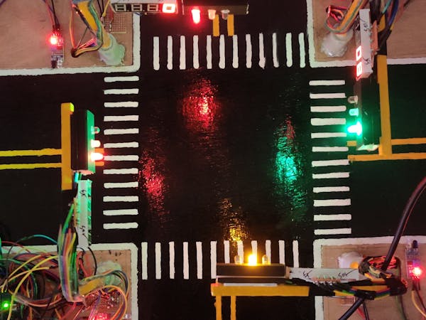 Density Based Traffic Control System Arduino Project Hub 3123