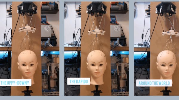 3D-Printed Robot Provides Head Scratches - Hackster.io