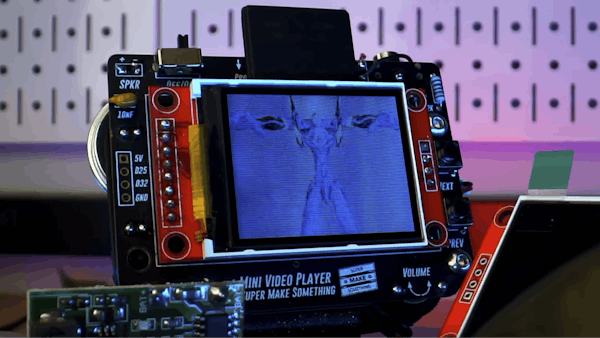 This Handheld Device Uses an ESP32 to Play Videos - Hackster.io