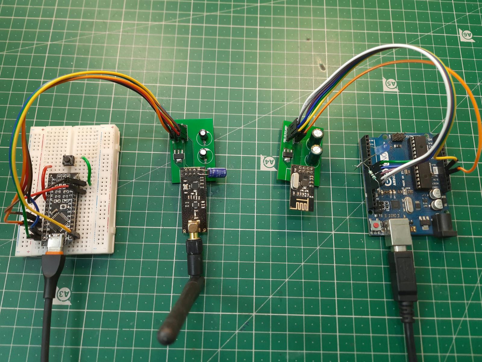 NRF24L01 testing circuit using Arduino - Hackster.io NRF24L01 testing circuit using Arduino - Hackster.io