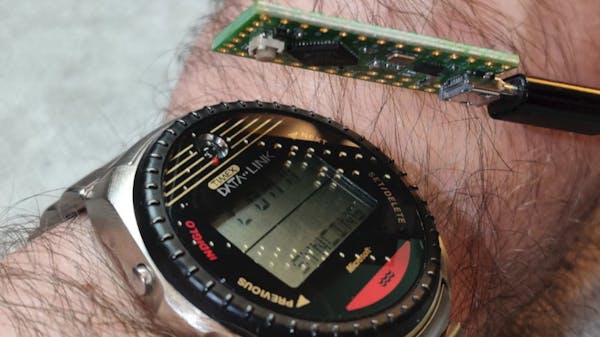 Maxwell Pray's Arduino Timex Datalink Adapter Brings Back a Classic Wearable of the 1990s ...