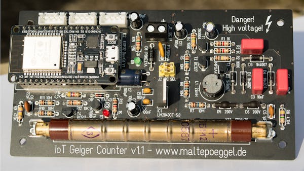 This IoT Geiger Counter Automatically Logs and Sends Radiation Data - Hackster.io