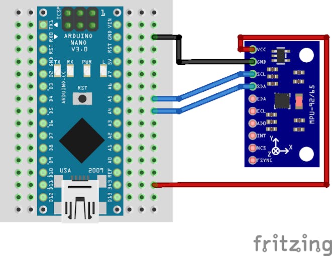 Reading MPU9250 sensors with Arduino - Arduino Project Hub