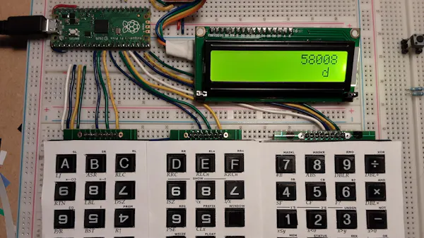 A DIY HP 16C Programmer’s Calculator Built with a Raspberry Pi Pico ...