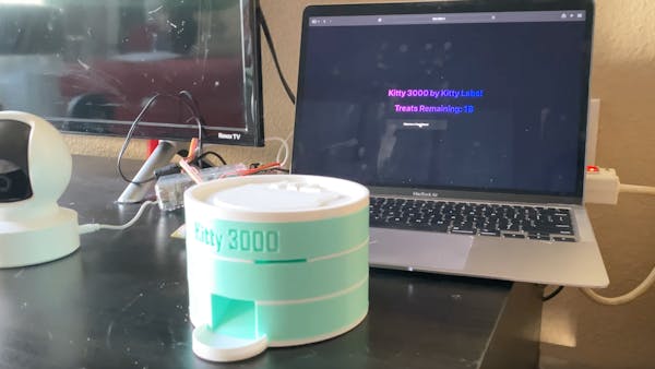 Kitty 3000 Treat Dispenser - Hackster.io