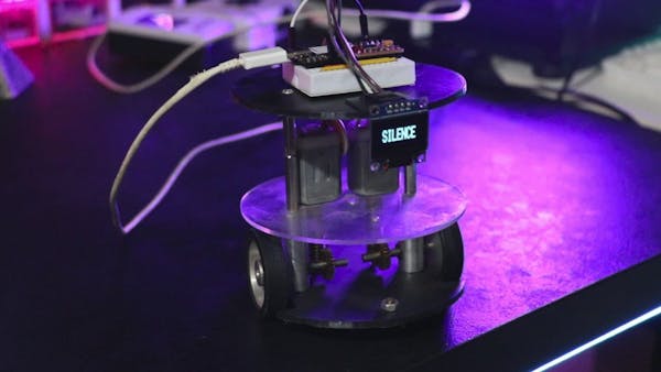 Cifer's Voice Recognition Robot Runs a TensorFlow Lite Model on a Seeed Studio XIAO nRF52840 ...