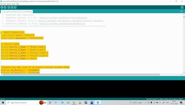 ESP32 Alexa Home Automation With Amazon Echo Dot | Details | Hackaday.io