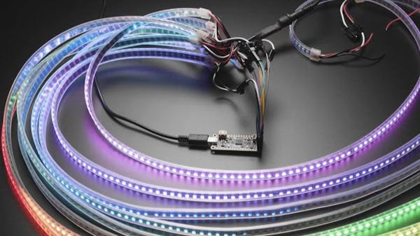 Adafruit's Feather RP2040 SCORPIO Drives Eight Channels of RGB LEDs ...