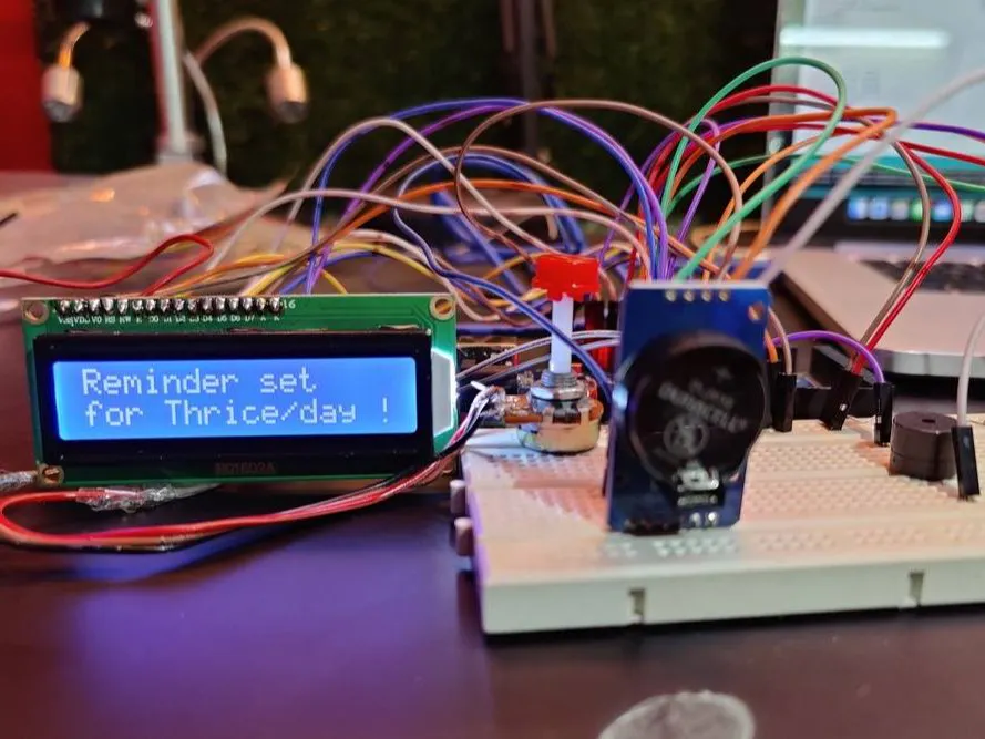 Medicine reminder project using Arduino - Hackster.io