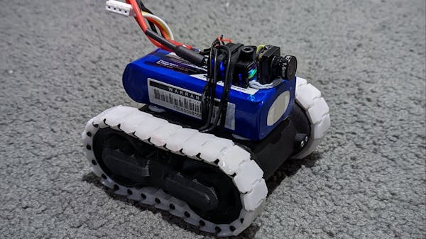 This Low-Cost RC Tank Features FPV Control - Hackster.io