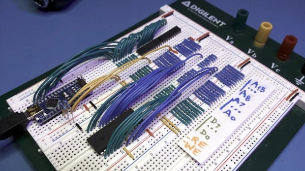 Trevor Makes' Breadboard 28C-Series EEPROM Burner Is Powered by an Arduino Nano - Hackster.io