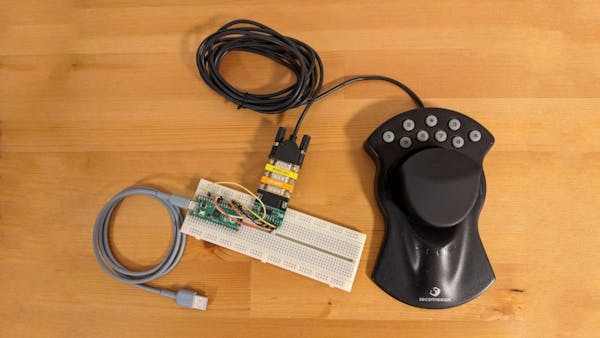 Jacek Fedoryńsk's Raspberry Pi Pico-Powered Input Adapter Gets a Vintage SpaceMouse Talking USB ...