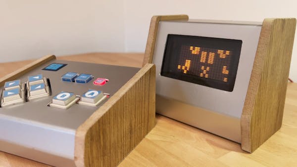 Charming Video Game Console Gets a Retro VFD Screen - Hackster.io