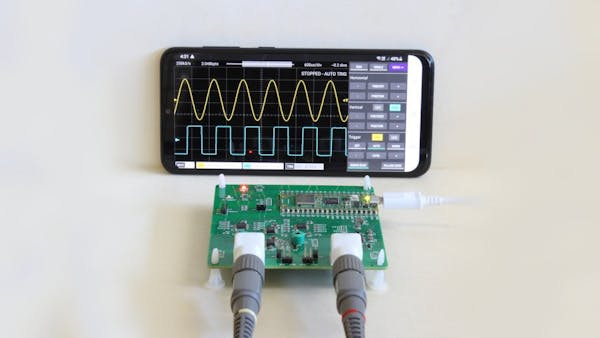 FHDM's DSO-500K Turns a Raspberry Pi Pico W Into a Wi-Fi Oscilloscope with Android Interface ...