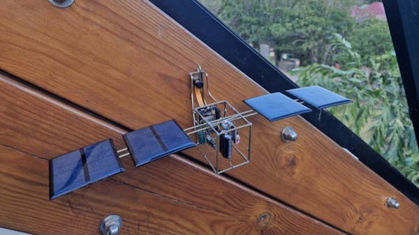 Jordan Blanchard's MicroSat Sculpture Harvests Solar Energy to Generate ...