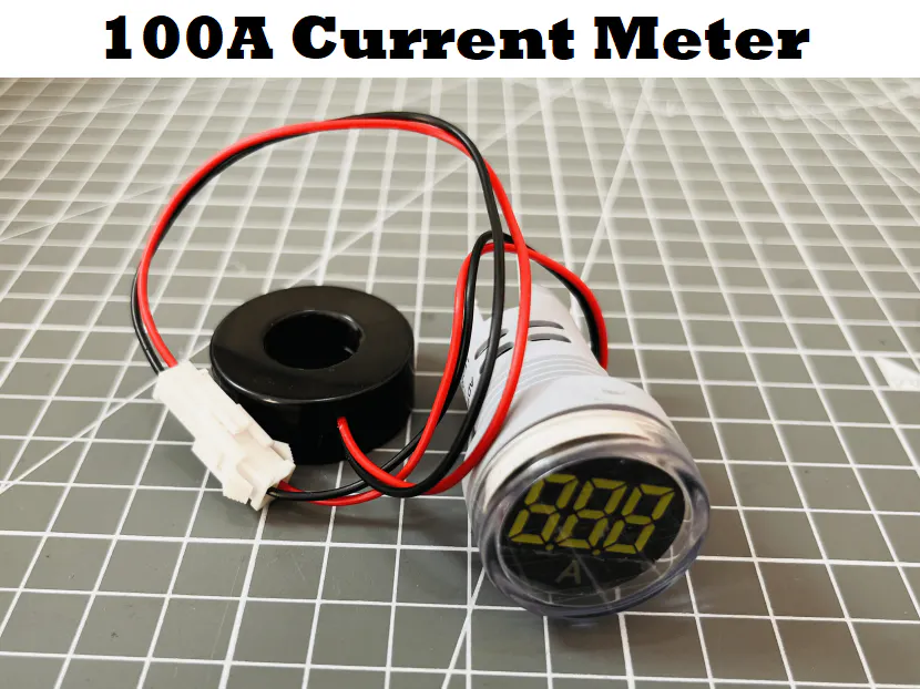 Working of 100Ampere Current meter - Hackster.io
