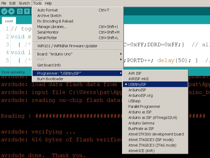 Arduino IDE Upload Using External Programmer - Hackster.io Arduino IDE Upload Using External Programmer - Hackster.io