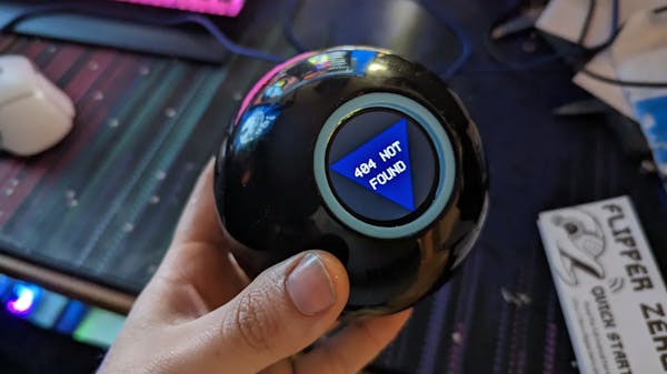 Magic 8 Ball Gives (Bad) Tech Advice - Hackster.io