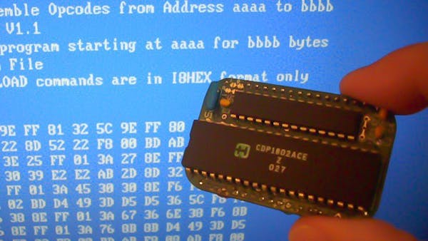 This 1802 MemberCHIP Card Computer Is Incredibly Small and Curiously Minty - Hackster.io