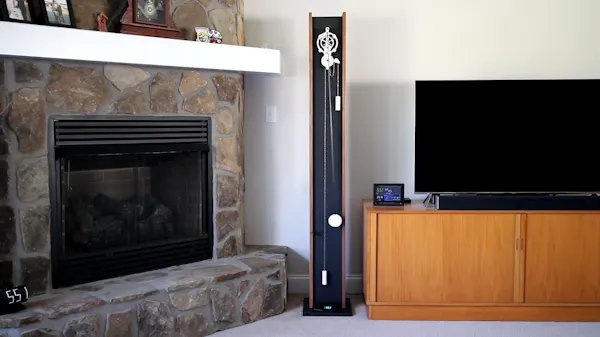3D-Printed Grandfather Clock Doubles as a Modern Art Piece - Hackster.io