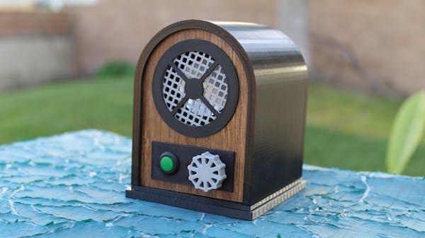 This Homemade Retro-Style Speaker Is Completely Wireless - Hackster.io