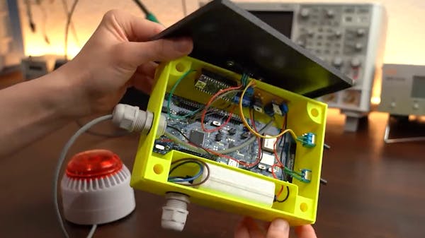 4G Alarm System Scares Thieves and Notifies You When It Detects a Person - Hackster.io