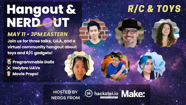 "Hangout & Nerdout" Ep. 7 Brings You Into PLAY Mode with Toys and RC Vehicles - Hackster.io