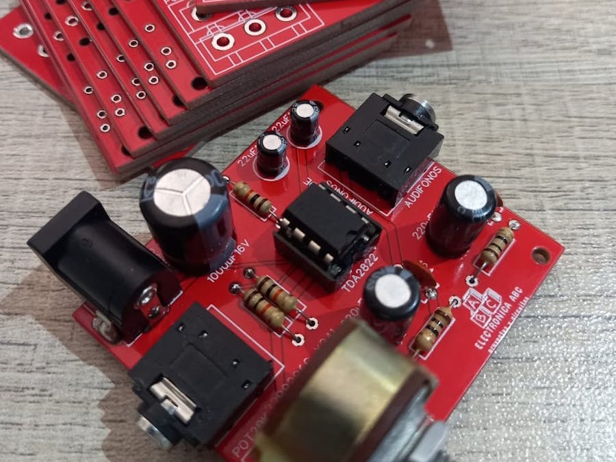 HEADPHONE Audio AMPLIFIER - Hackster.io
