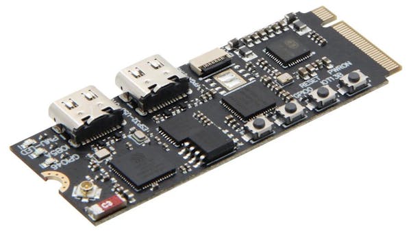 Lilygos T Fpga Combines An Espressif Esp32 S3 With A Gowin Gw1nsr Fpga On An M2 Format Dev 