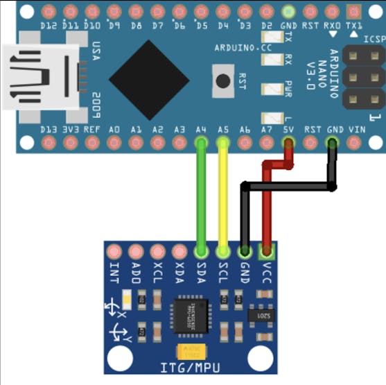 How to Connect MPU6050 to Arduino Nano Every : 4 Steps - Instructables How to Connect MPU6050 to Arduino Nano Every : 4 Steps - Instructables