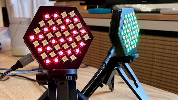 Jana Marie Hemsing's LÄMP-Panel Is an Infinitely-Tweakable LED Spot with RGBY and Two White ...